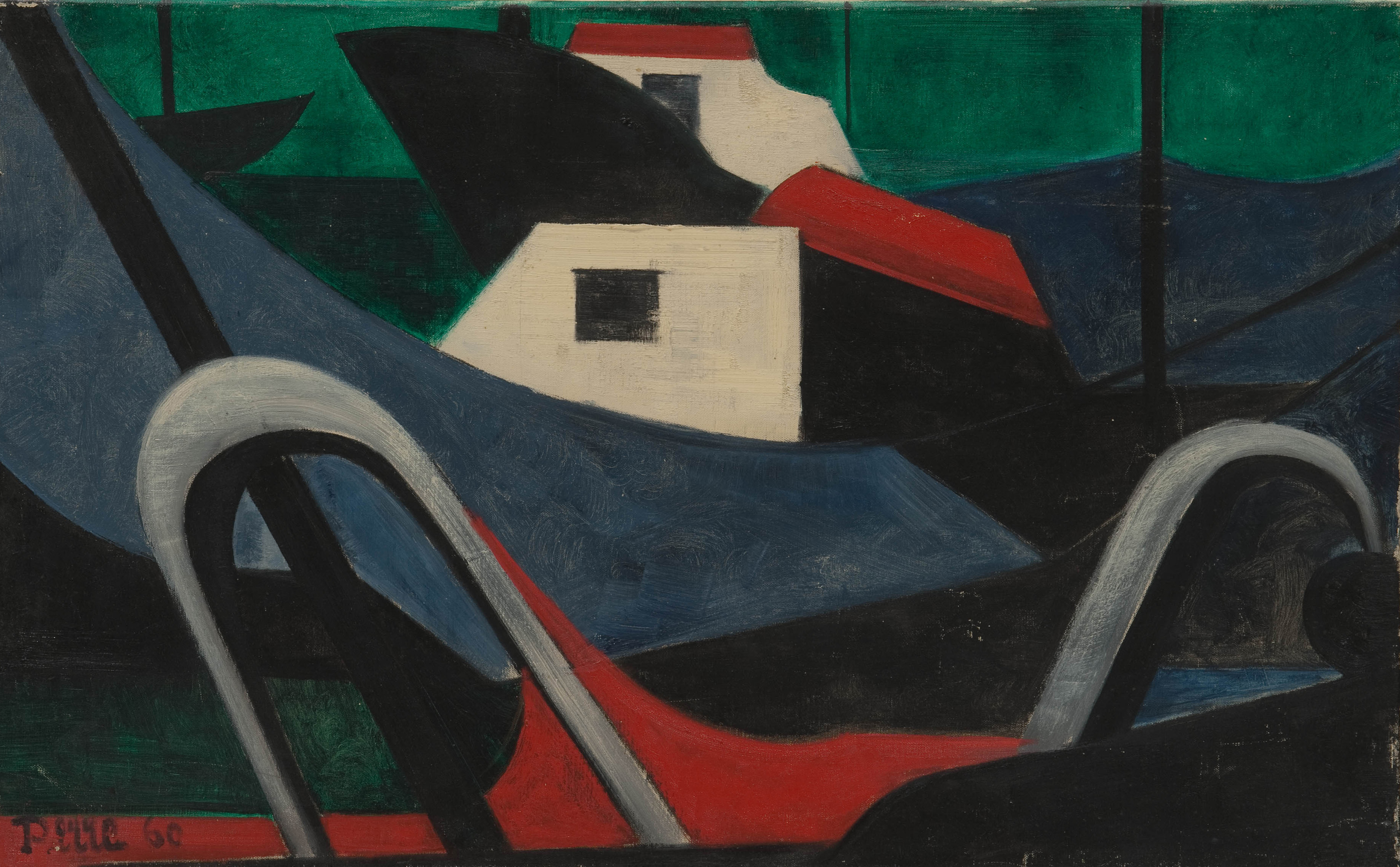 La peintre Danièle Perré