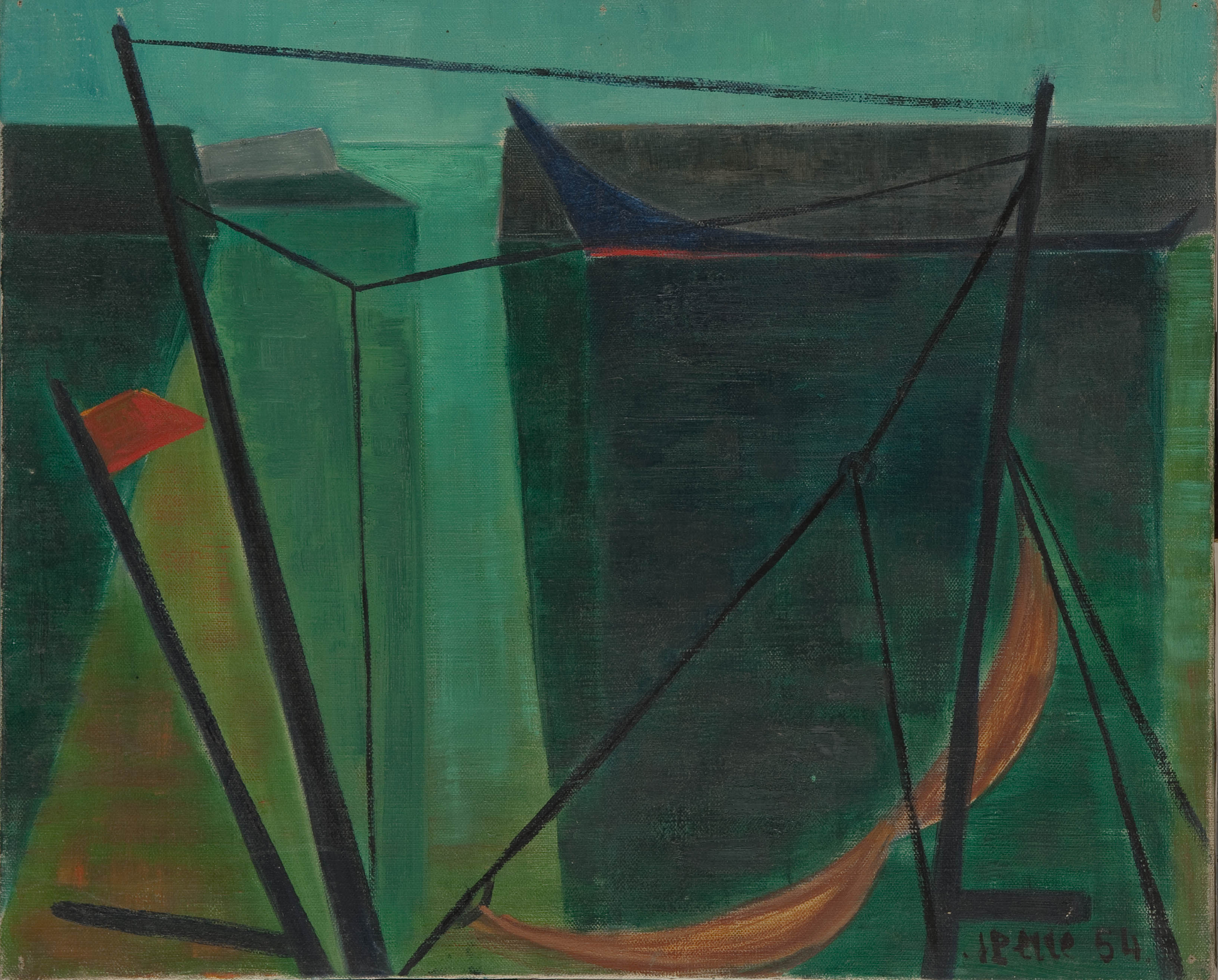 La peintre Danièle Perré